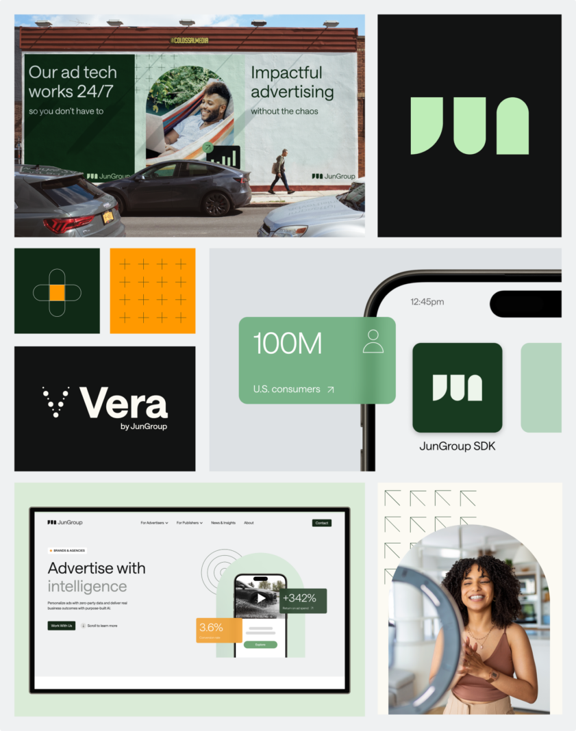 Jun Group Unveils New Brand Identity: Intelligent Advertising That ...